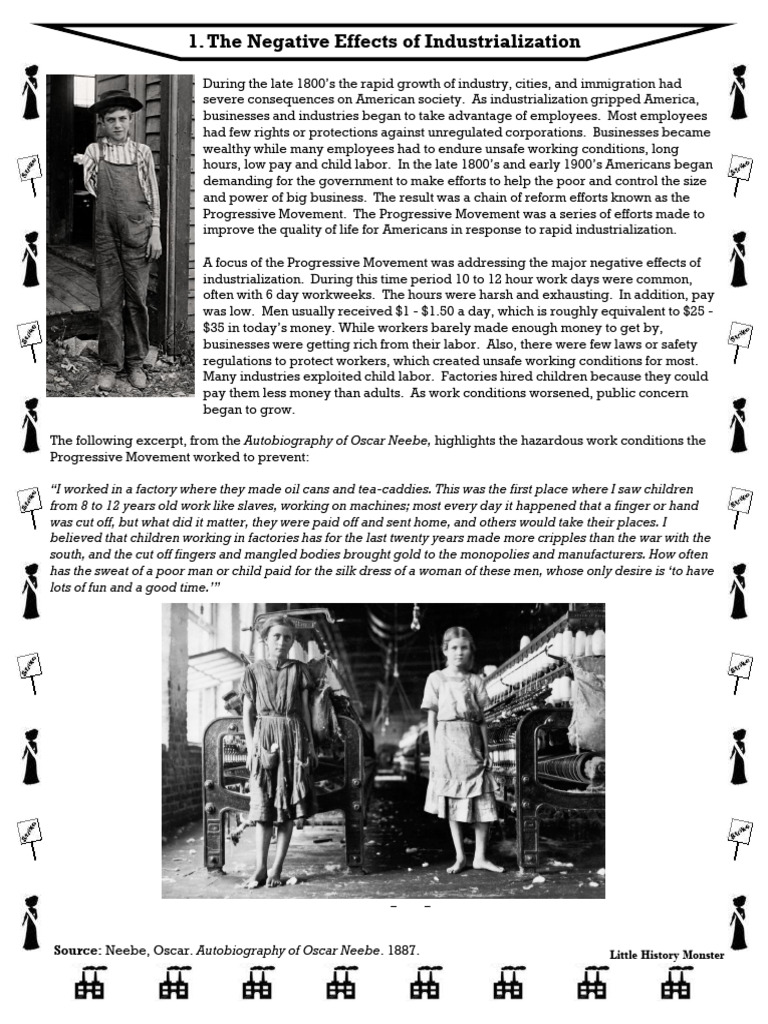 Industrialization and Labor Reform History | PDF | American Federation ...
