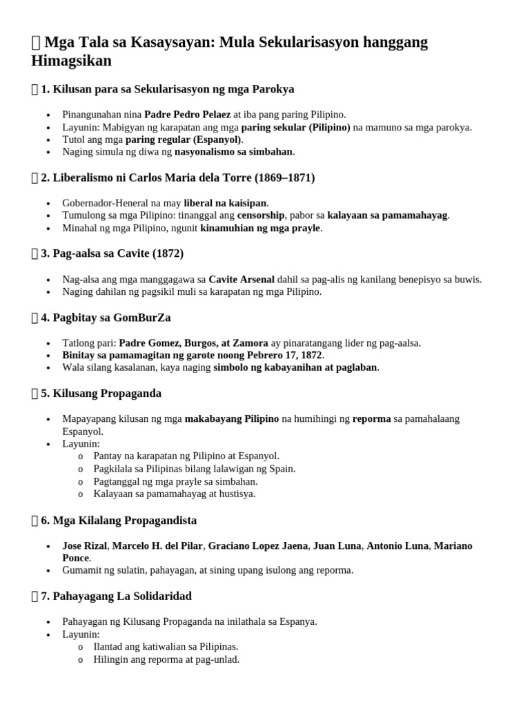 Aral Pan and Filipino 6 | PDF
