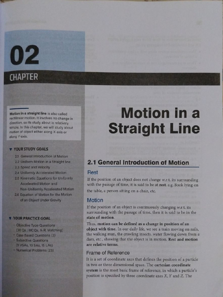 Class 11 All in One Physics Chapter 2, 3 | PDF