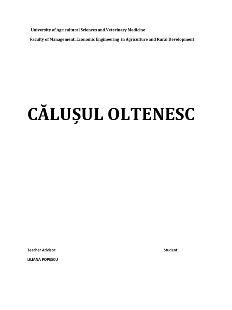 Călușul Oltenesc: UNESCO Heritage Ritual | PDF | Rituals | Cultural ...