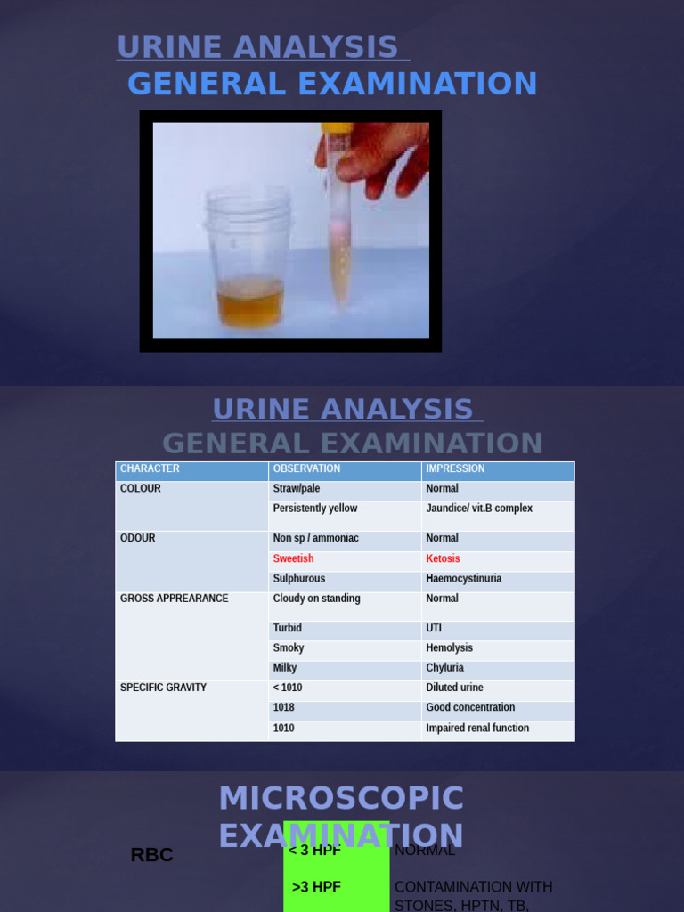 4.urine Analysis | PDF