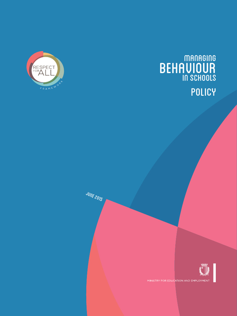 1 - Managing Behaviour in Schools Policy | PDF | Teachers | Learning