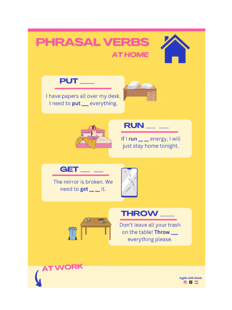 Phrasal Verb Quiz | PDF