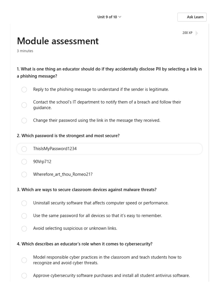 4th Test | PDF