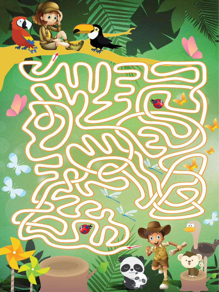 Maze Forest 1 en | PDF