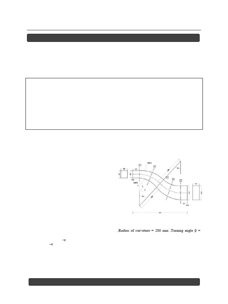 S-Duct Diffuser Flow Analysis with Vortex Generators | PDF ...