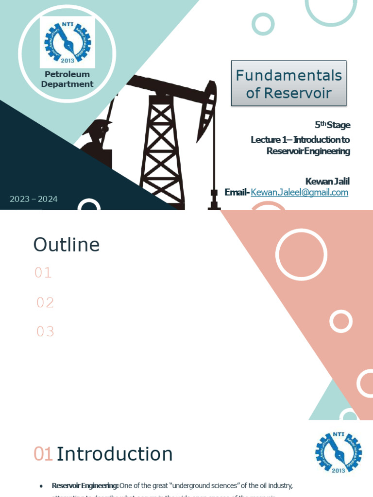 Introduction to Reservoir Engineering Basics | PDF | Petroleum ...