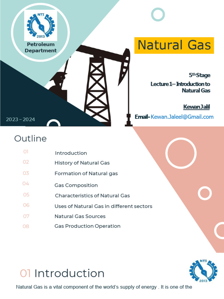 Introduction to Natural Gas Overview | PDF | Natural Gas | Petroleum