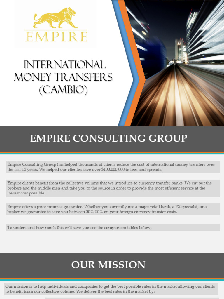 International Money Transfers | PDF | Technical Analysis | Banks