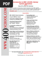 IBM i SysAdmin Command Cheat Sheet | PDF | Transmission Control ...