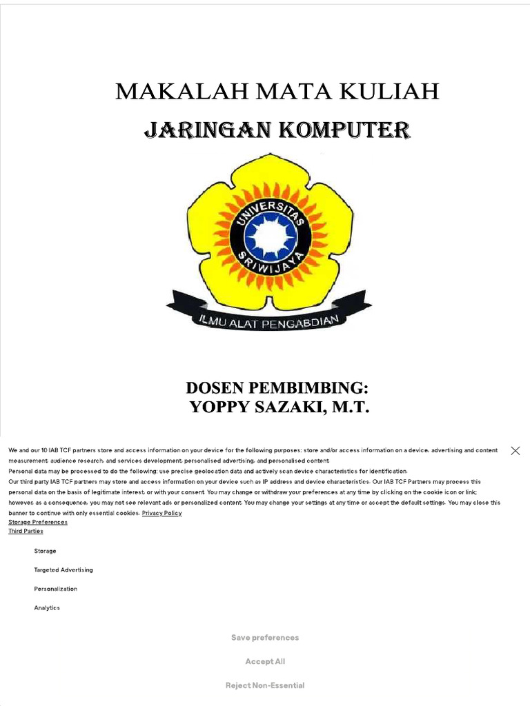 PDF P Classtruncatedtext Module Lineclamped 85ulhh Style Max Lines5tugas Jaringan Komputer 1 P ...