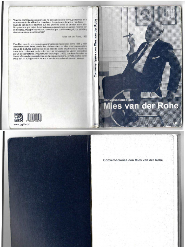 1 PUENTE, Moisés. Conversaciones Con Mies Van Der Rohe | PDF
