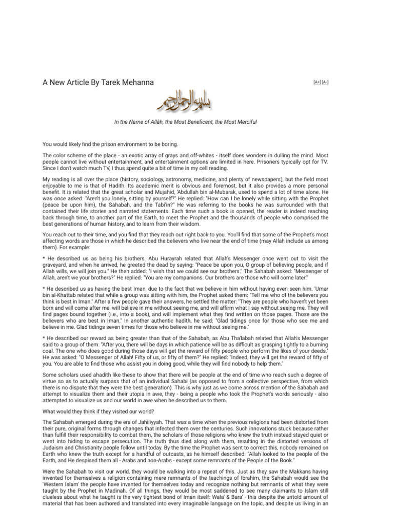 Brothers of The Prophet | PDF | Muhammad | Umar