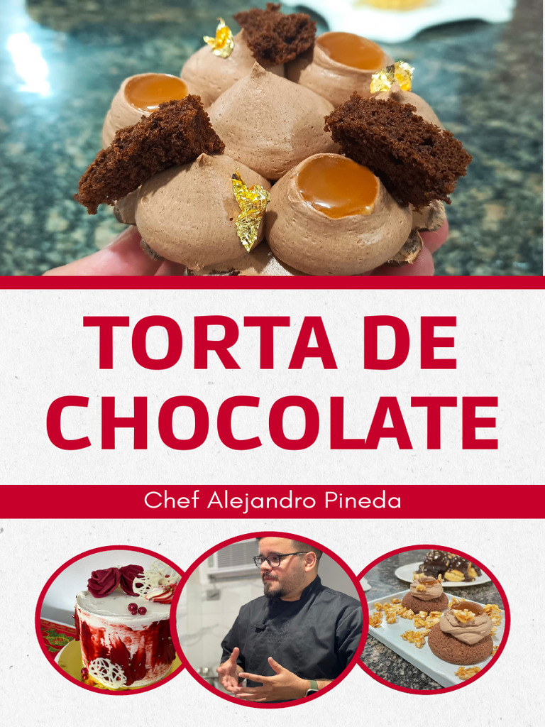 Receta de Torta de Chocolate Fácil | PDF | Chocolate | Alimentos