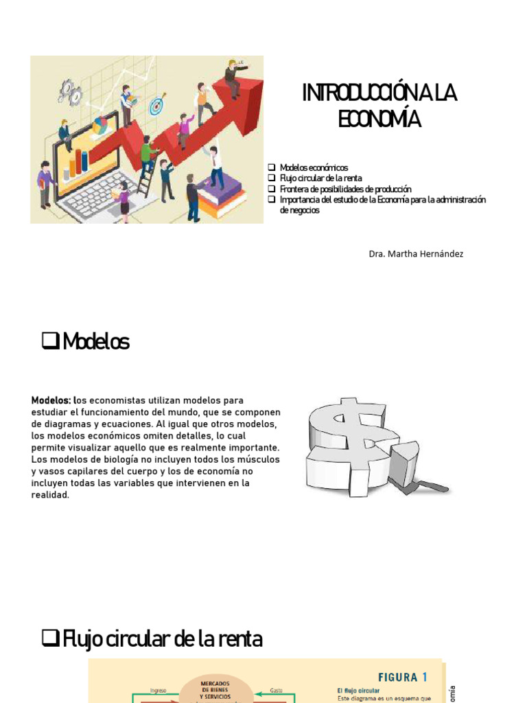 Clase 4. Modelos Económicos | PDF | Economias | Mercado (economía)