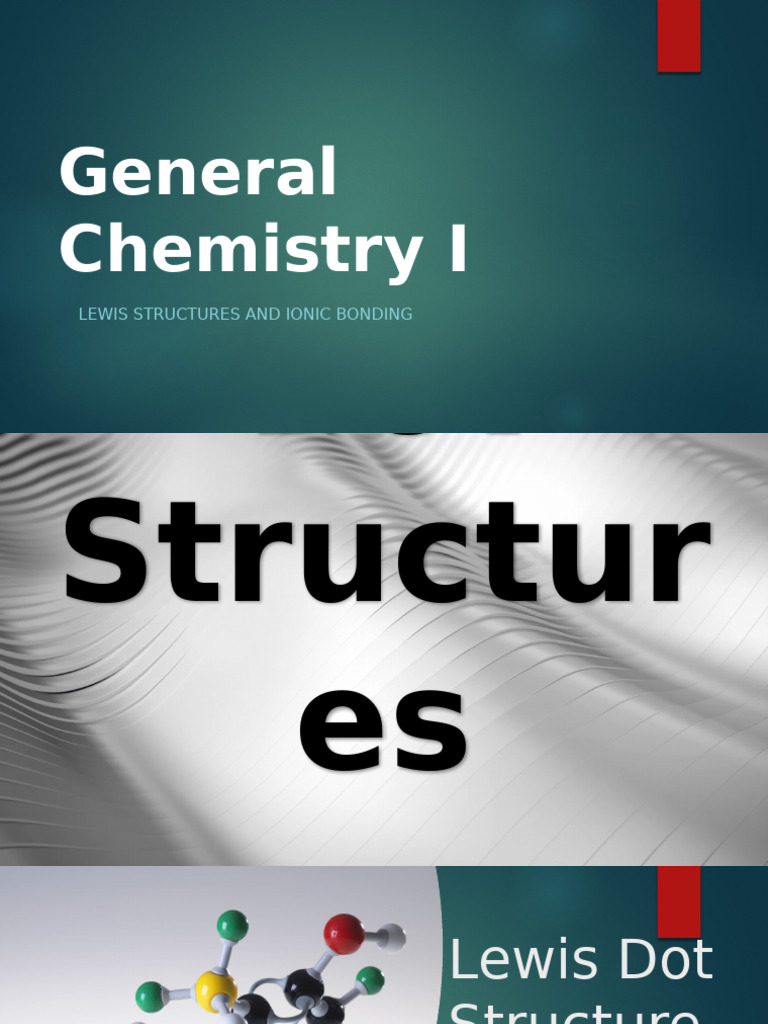 3. Lewis Structure, Octet Rule | PDF | Ion | Chemical Bond