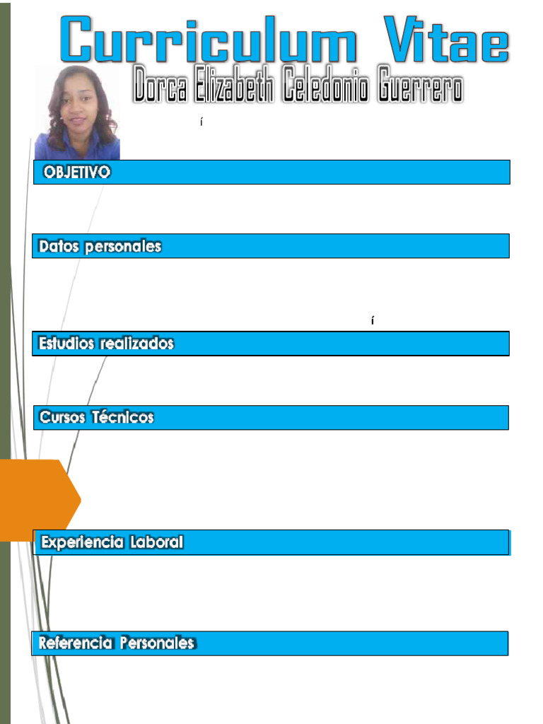 Curriculum Dorca Elizabet Guerrero PDF - 3-1 | PDF