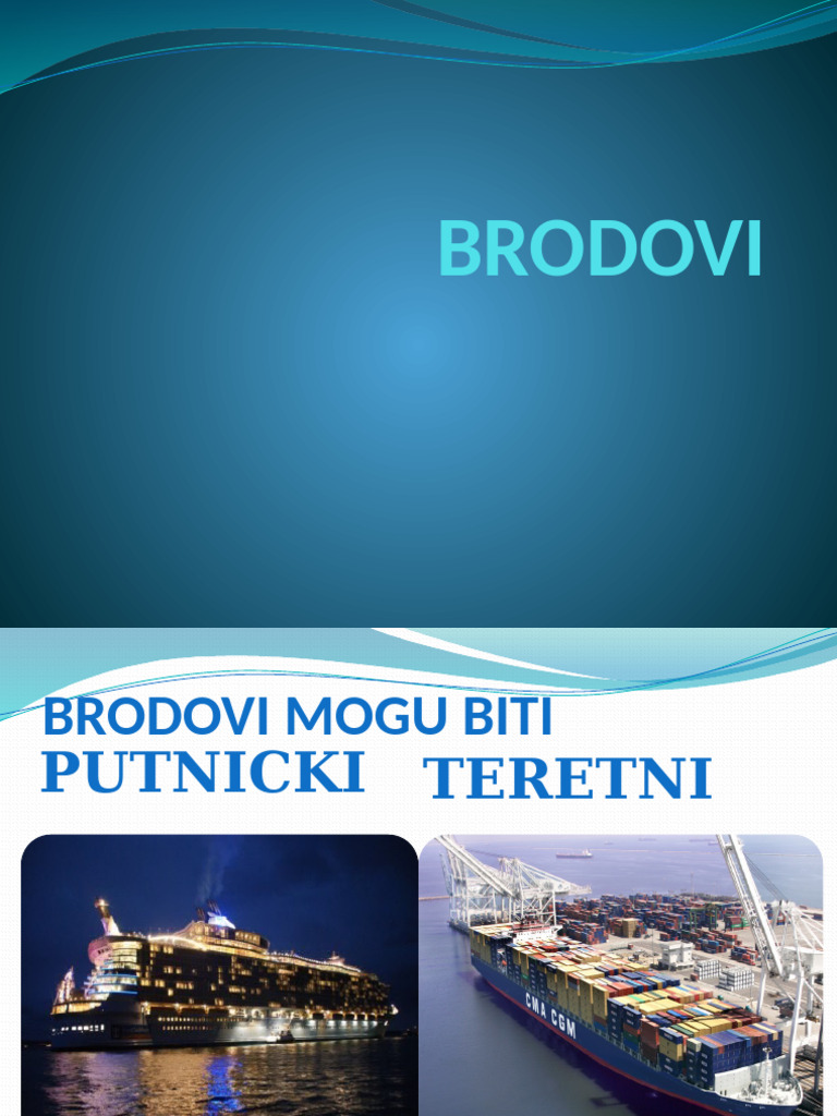 BRODOVI | PDF