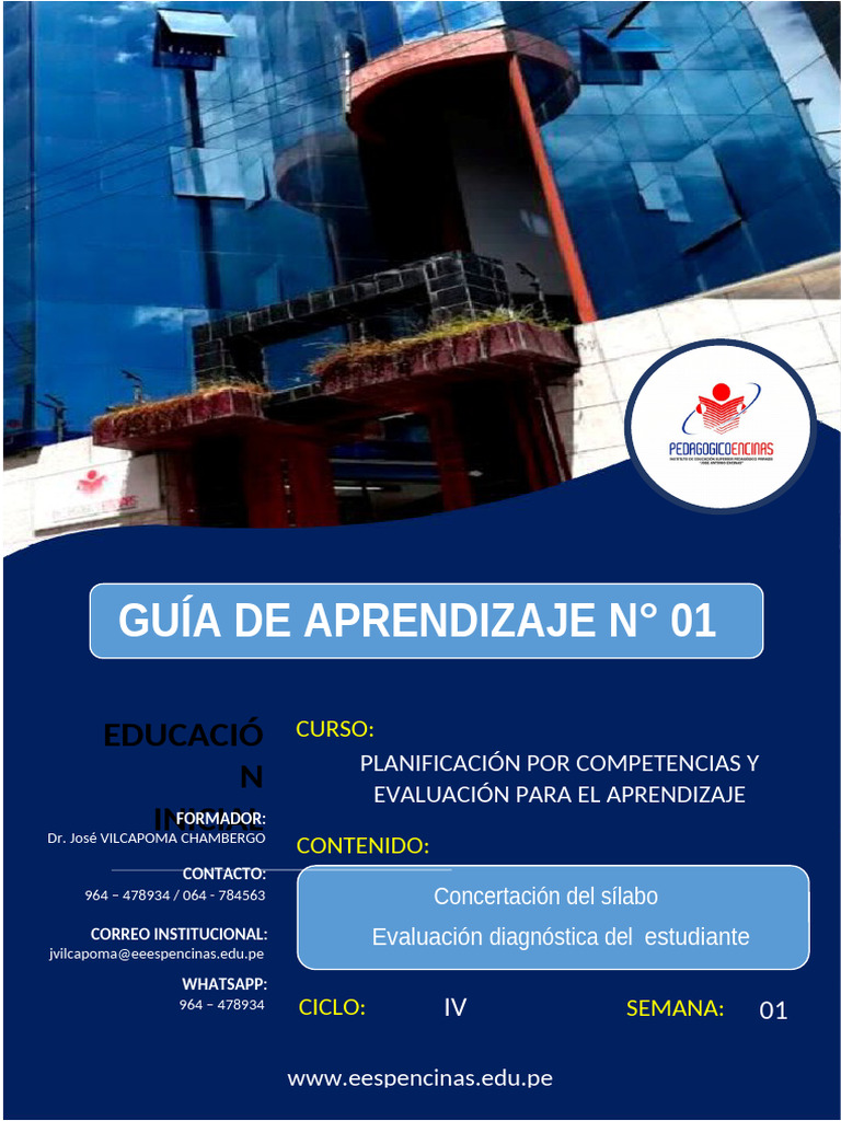 Guia de Aprendizaje 01.................. | PDF | Educación de la primera infancia | Comunicación ...