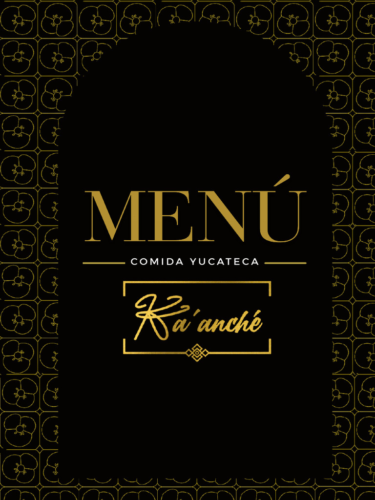 Menú Ka Anché | PDF | Alimentos | Cocina de las Americas