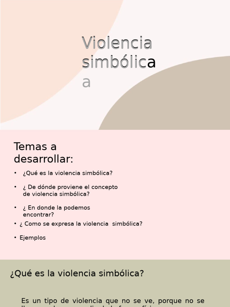 Violencia Simbolica Pdf