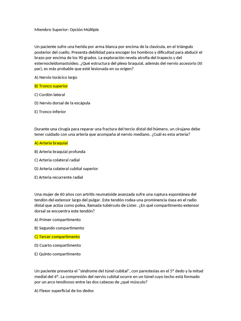Anato Banqueo 3 | PDF | Mano | Anatomía del miembro inferior