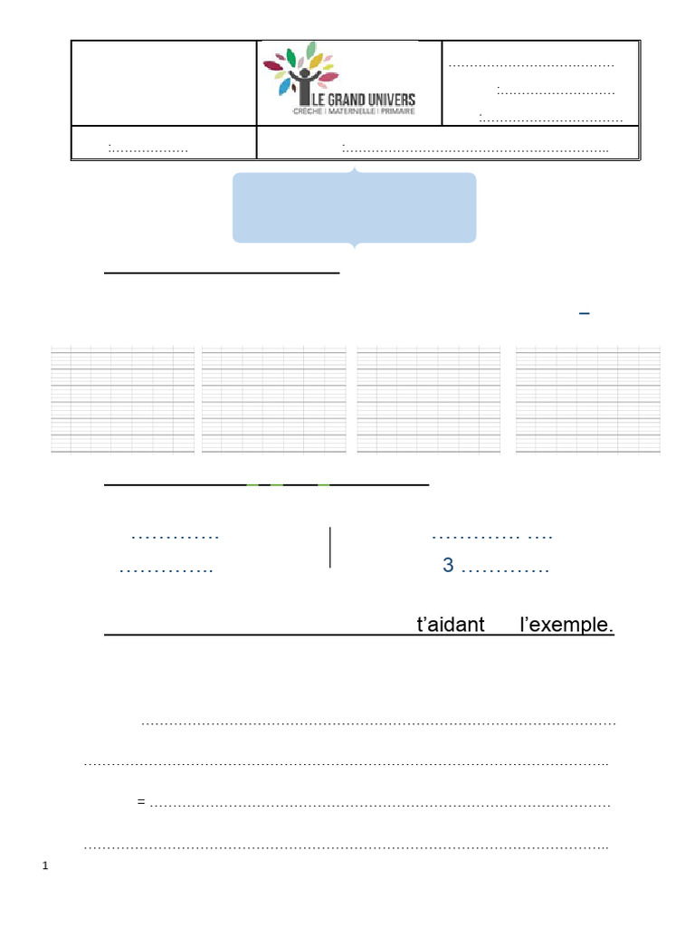 Contrôle CE5 Maths 1 Sem2 Adapté | PDF