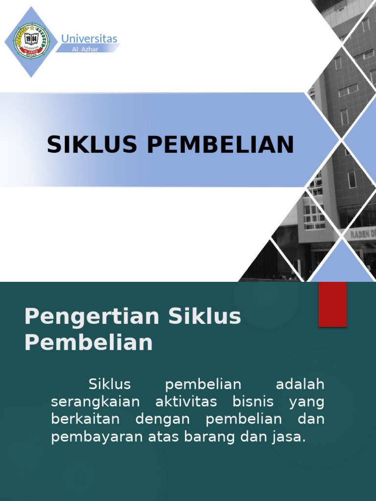 Siklus Pembelian | PDF