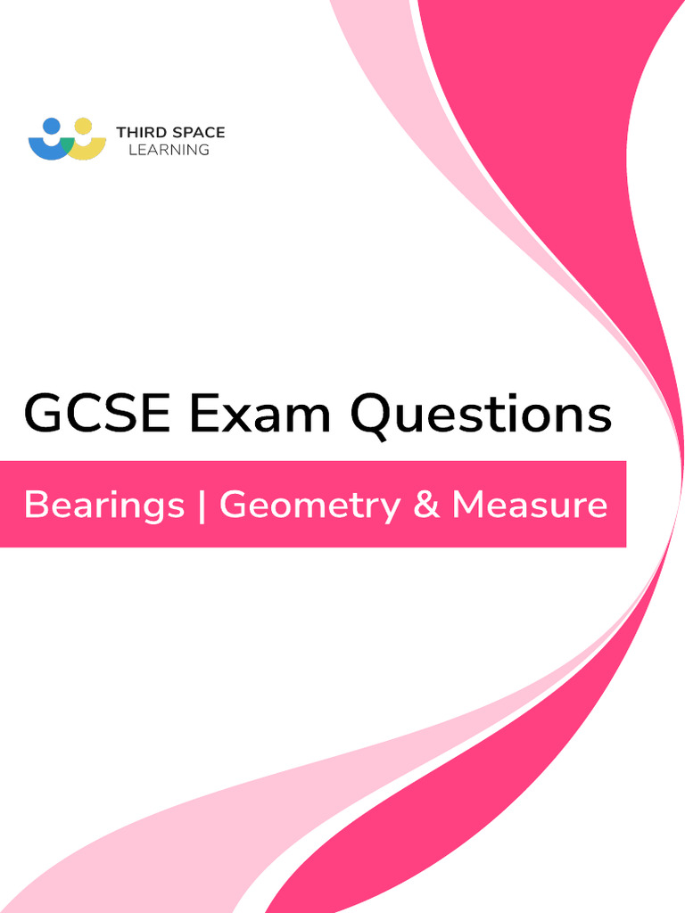 GCSE Bearings Exam Questions | PDF | Mathematics