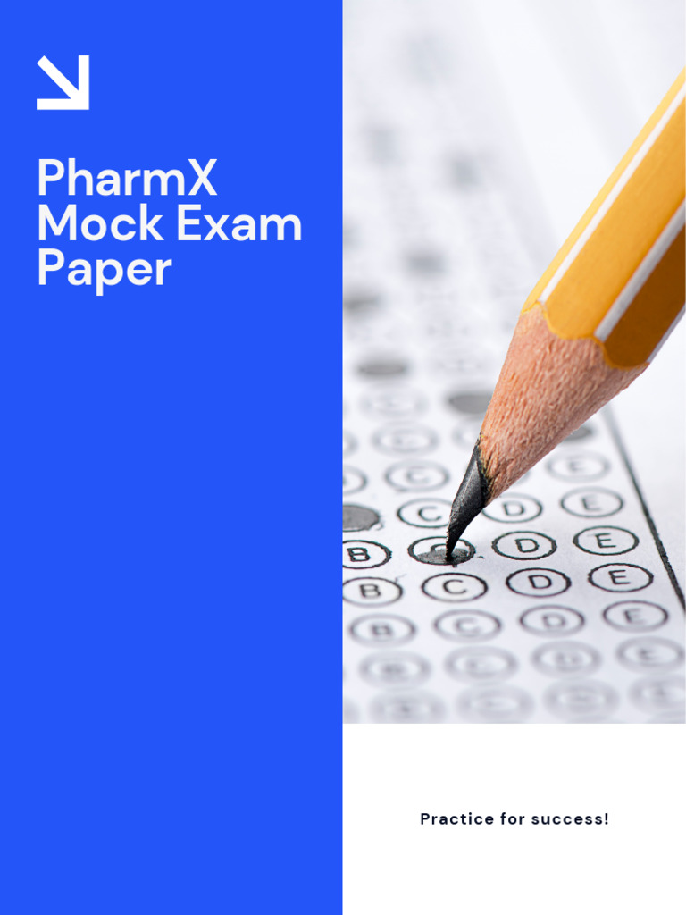 PharmX Clinical Mock Exam Guide | PDF | Medicine | Diseases And Disorders