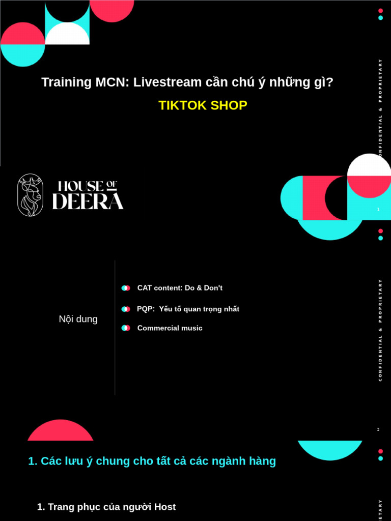 (Deera) Training Policy Tiktok | PDF