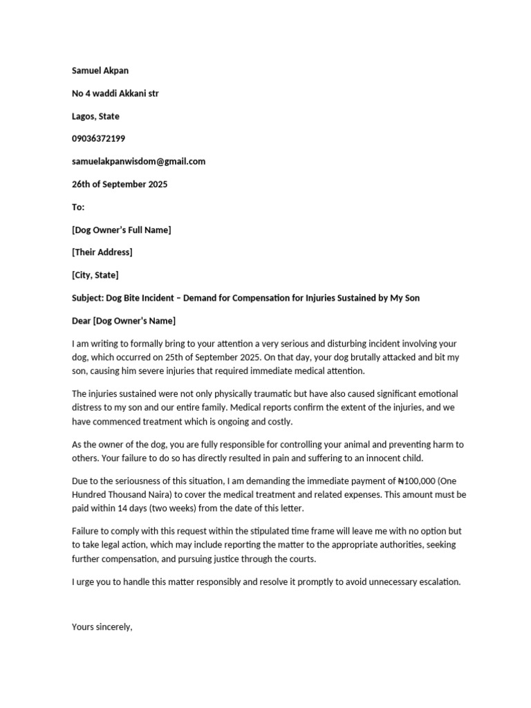 Letter WPS Office | PDF