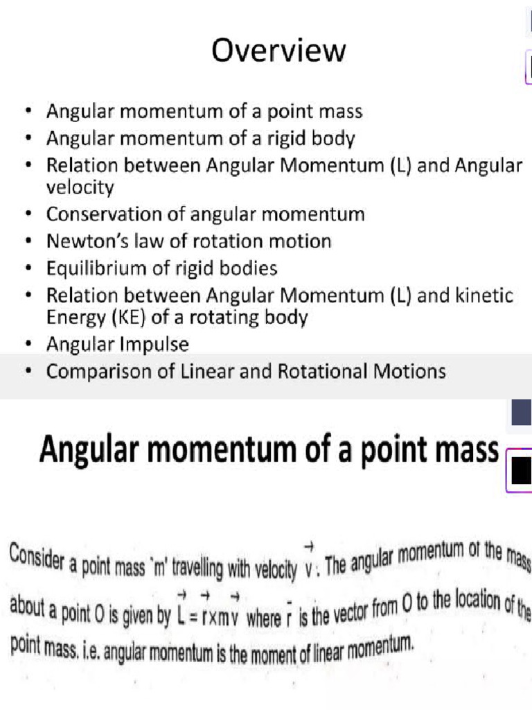 Rotational Motion and System of Particle 2 | PDF