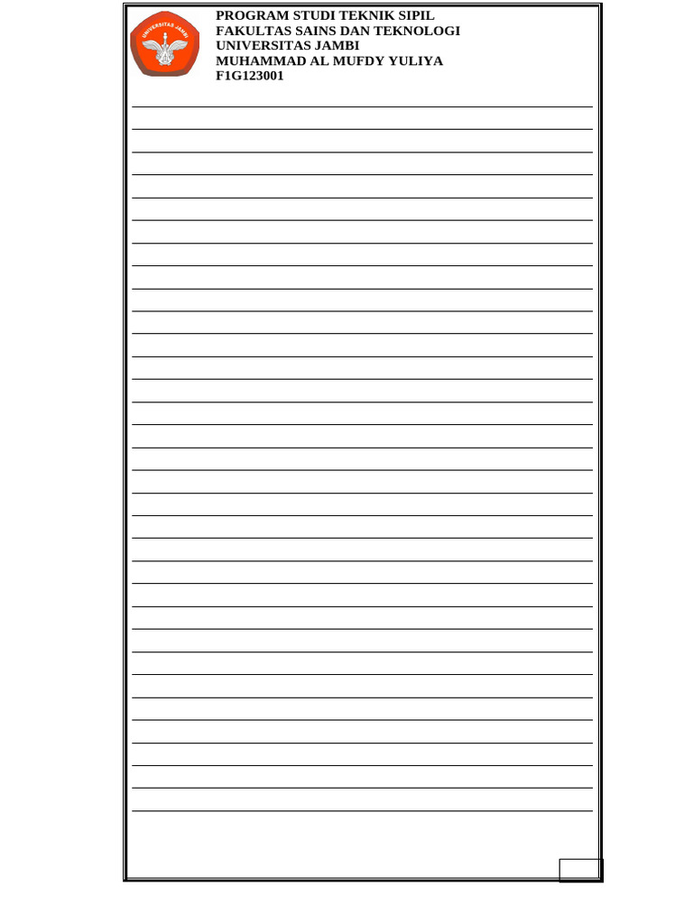 Format Kertas Laporan | PDF