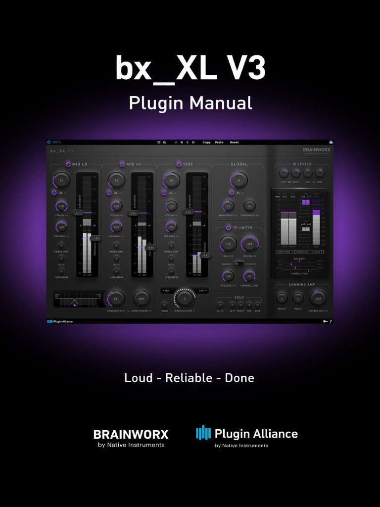 BX - XL V3 Manual | PDF | Audio Engineering | Electrical Engineering