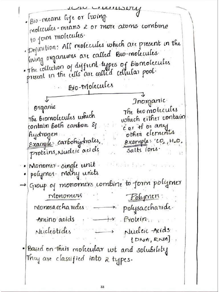 Biochemistry Unit 3 | PDF