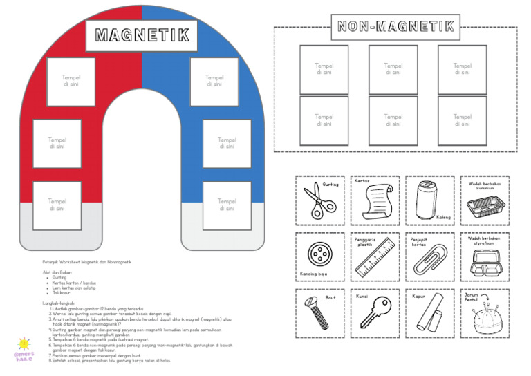 Aktivitas Mengenal Benda Magnetik dan Non-Magnetik | PDF