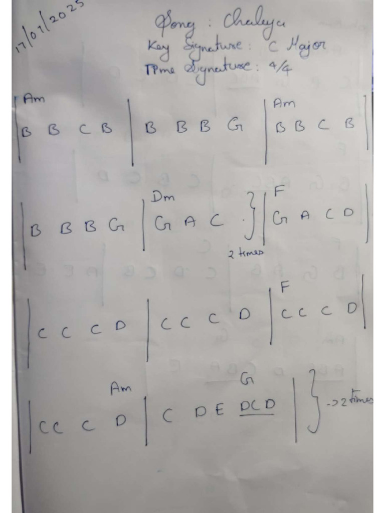 Chaleya Notes by Suryakumar | PDF