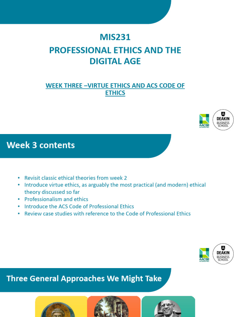 Virtue Ethics in Professional Ethics | PDF | Virtue | Virtue Ethics