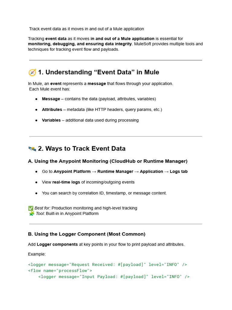 MCD LEVEL 1 Session 7 Track Event Data in Detail | PDF | Databases ...