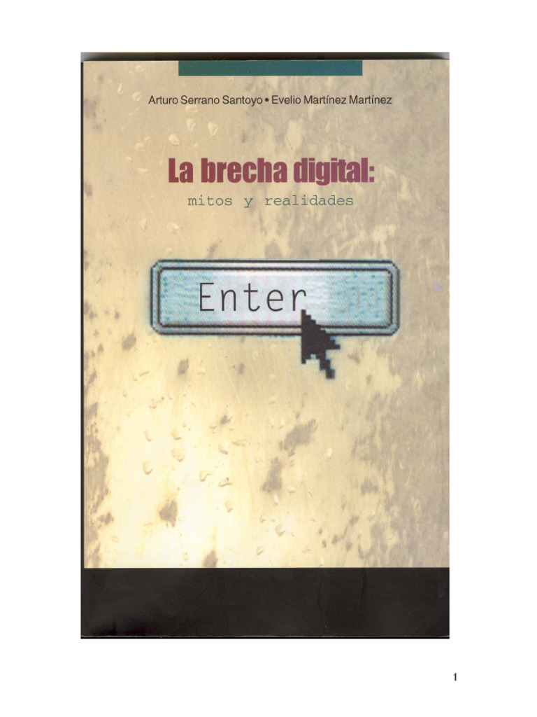 La Brecha Digital Mitos y Realidades 2003 - 104931 | PDF | Internet | Pobreza
