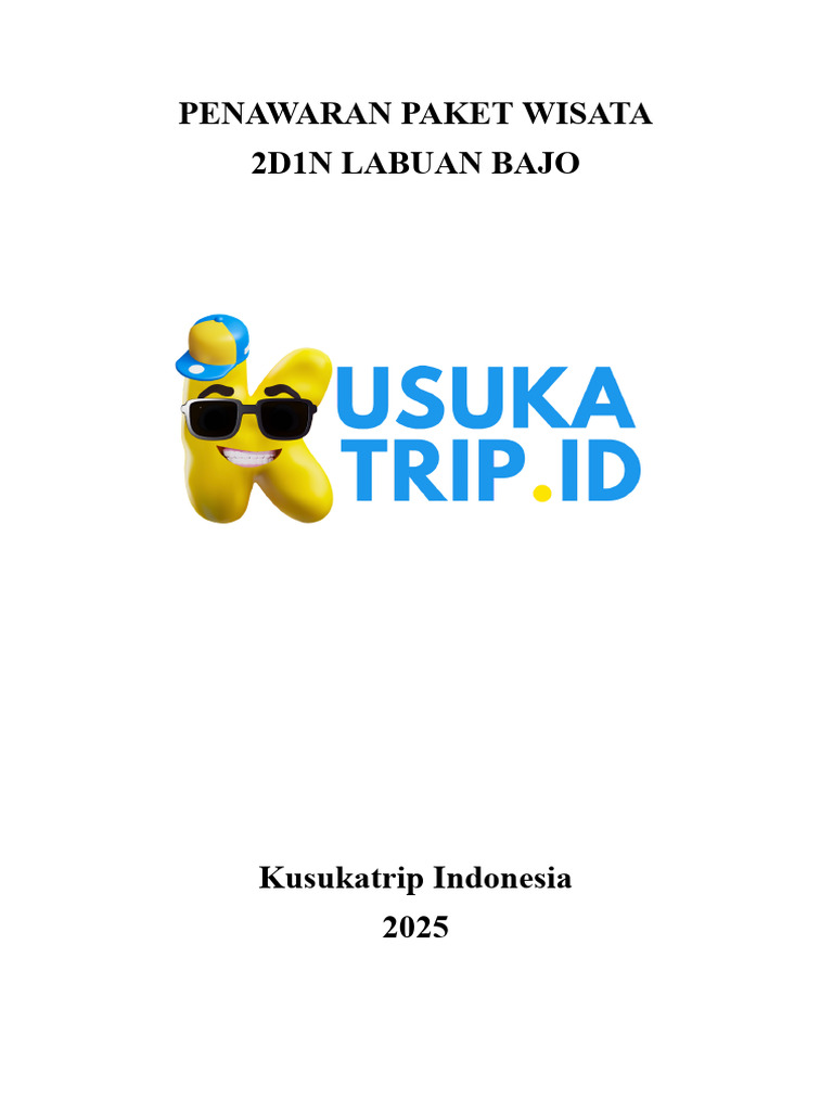 Paket Wisata 2D1N Labuan Bajo | PDF