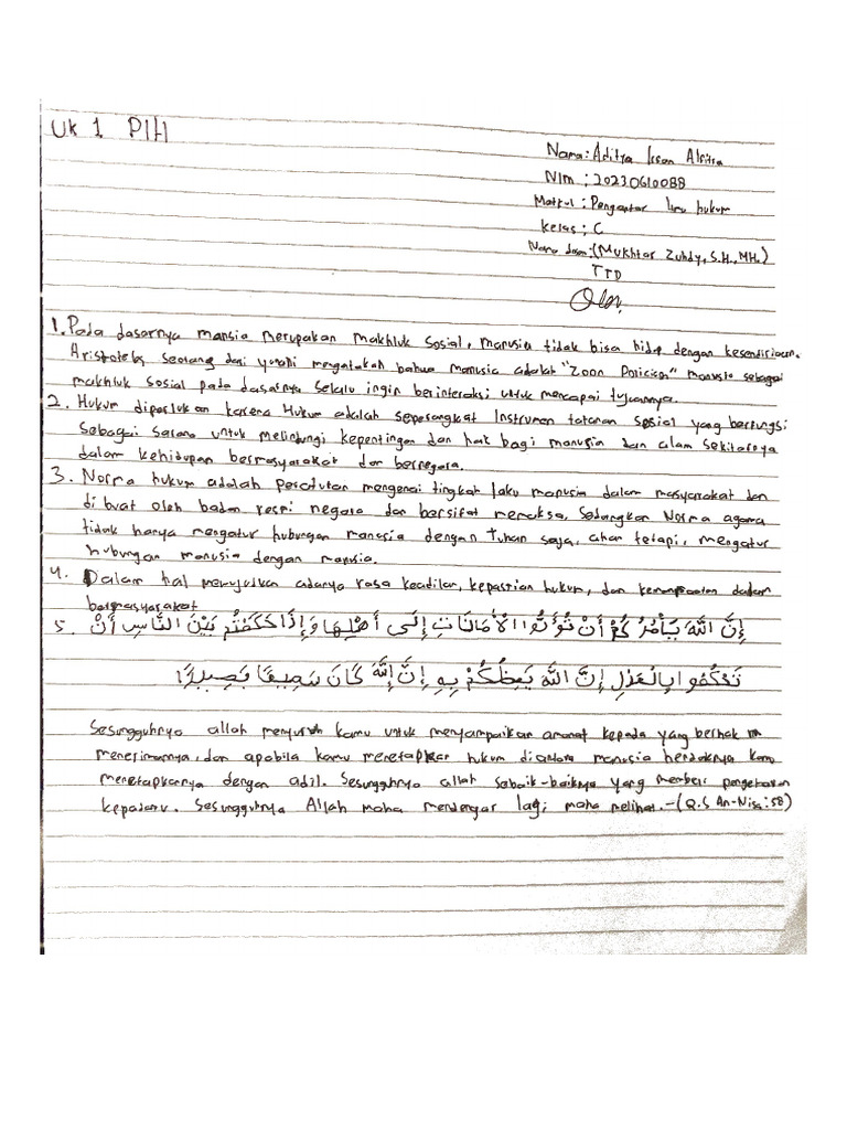 Aditya Irfan Alfitra | PDF