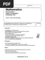 WPLN Numeracy Test Sample Questions | PDF | Public Transport