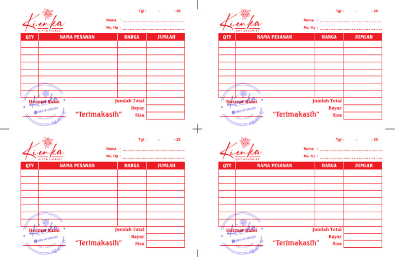 Nota Stempel Kienka | PDF