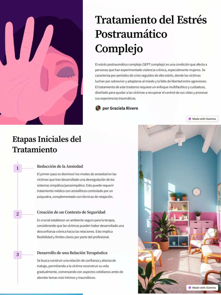 Tratamiento Del Estres Postraumatico Complejo Pdf Trauma