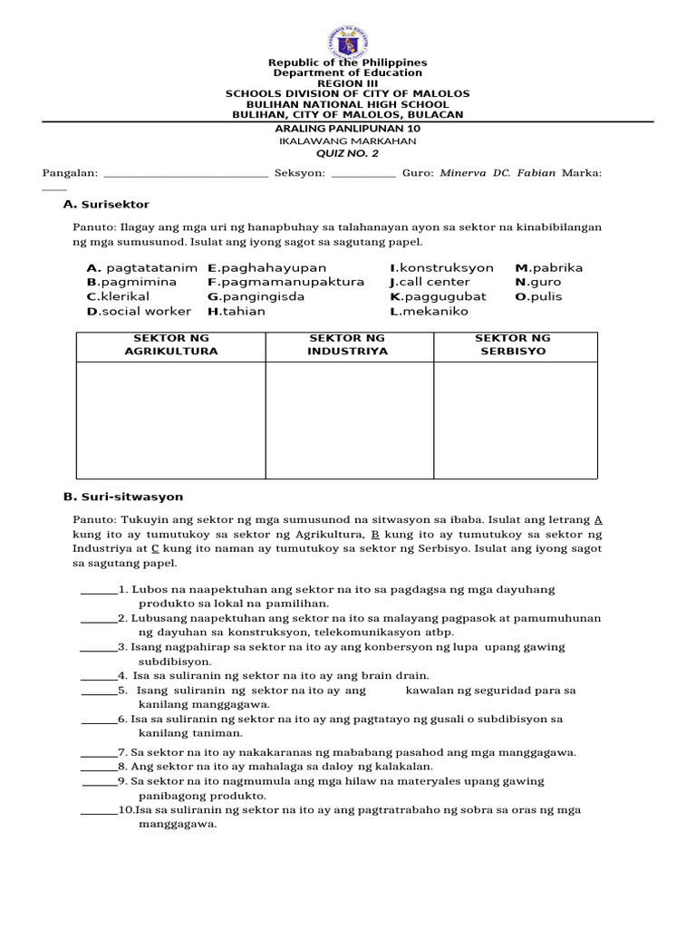 Written Output 3-Modyul 2 | PDF
