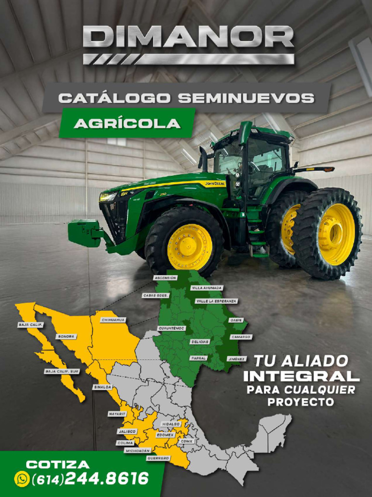 DIMANOR Catalogo Agricola | PDF | Vehículo de motor | Agricultura intensiva
