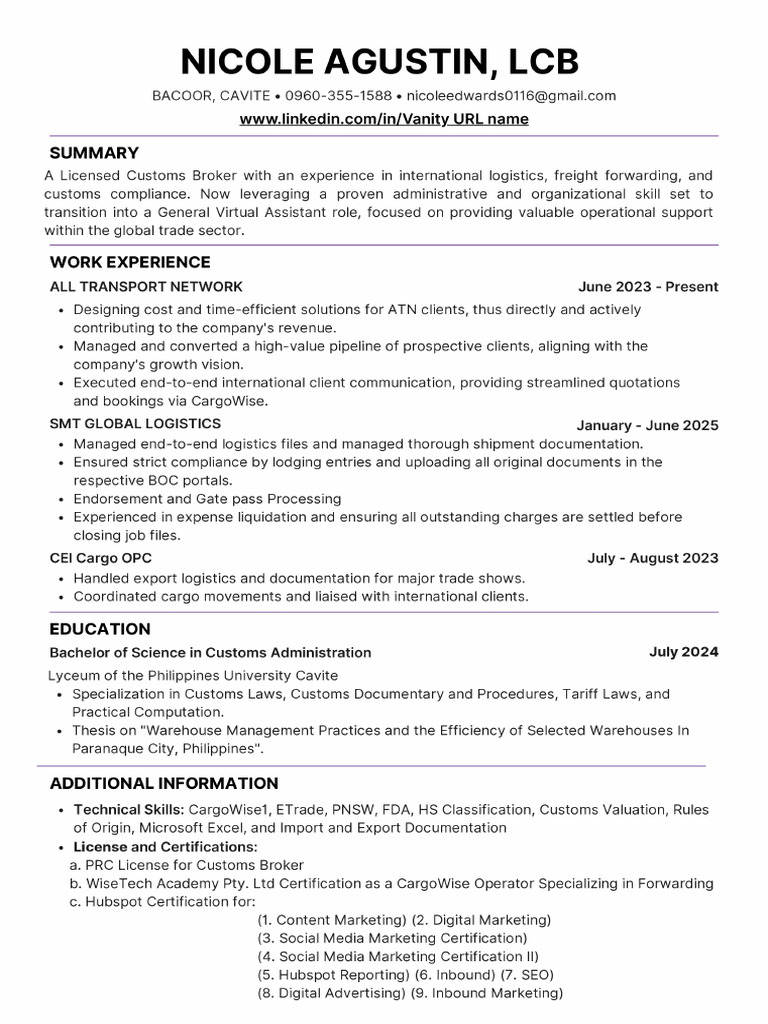 Nda Resume | PDF