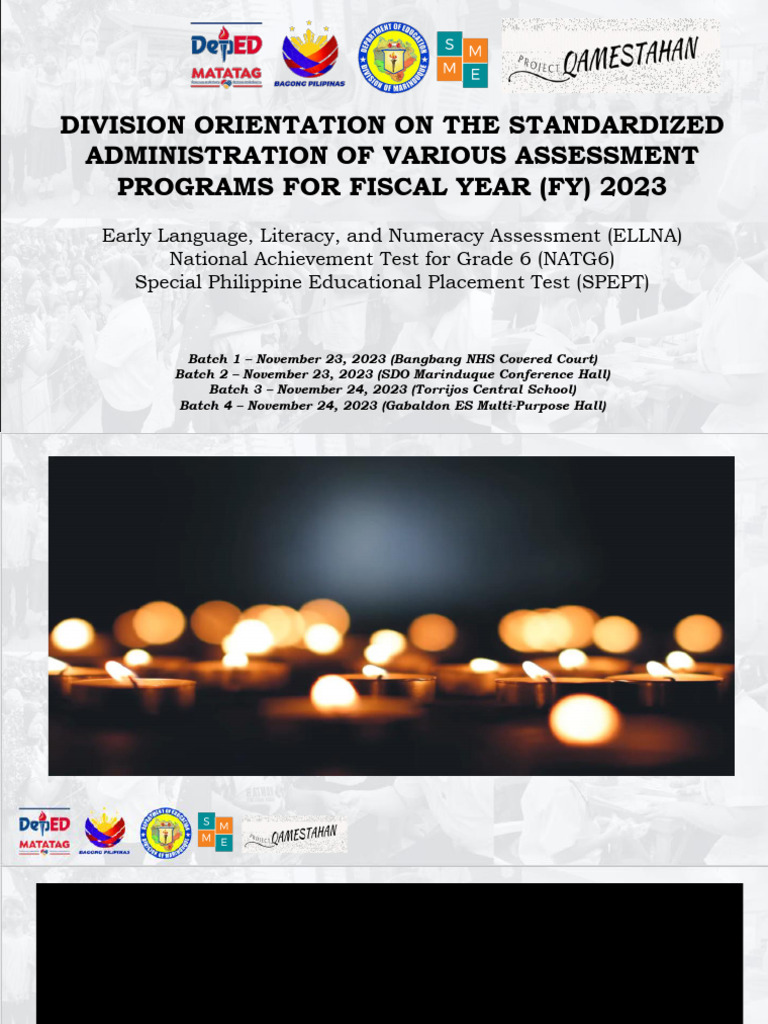 2023 Division Orientation On Assessment For Fy 2023 | PDF | Learning ...